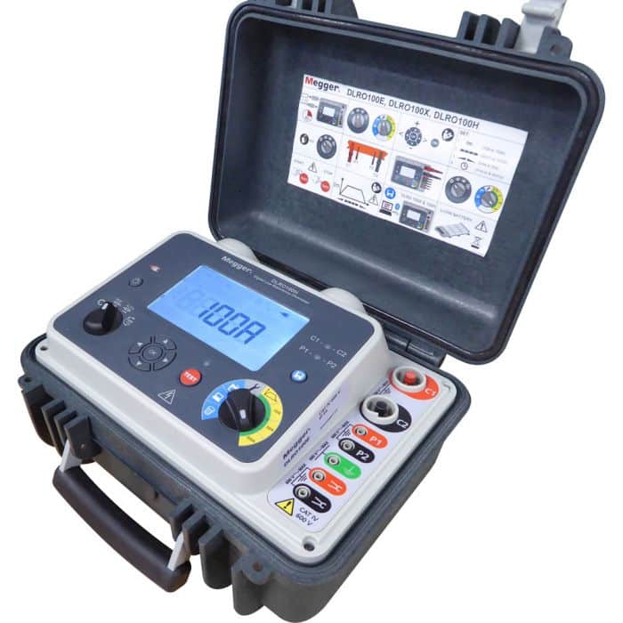 Megger DLRO100HB Micro-ohmmeter Repair - Electrical Test Equipment ...